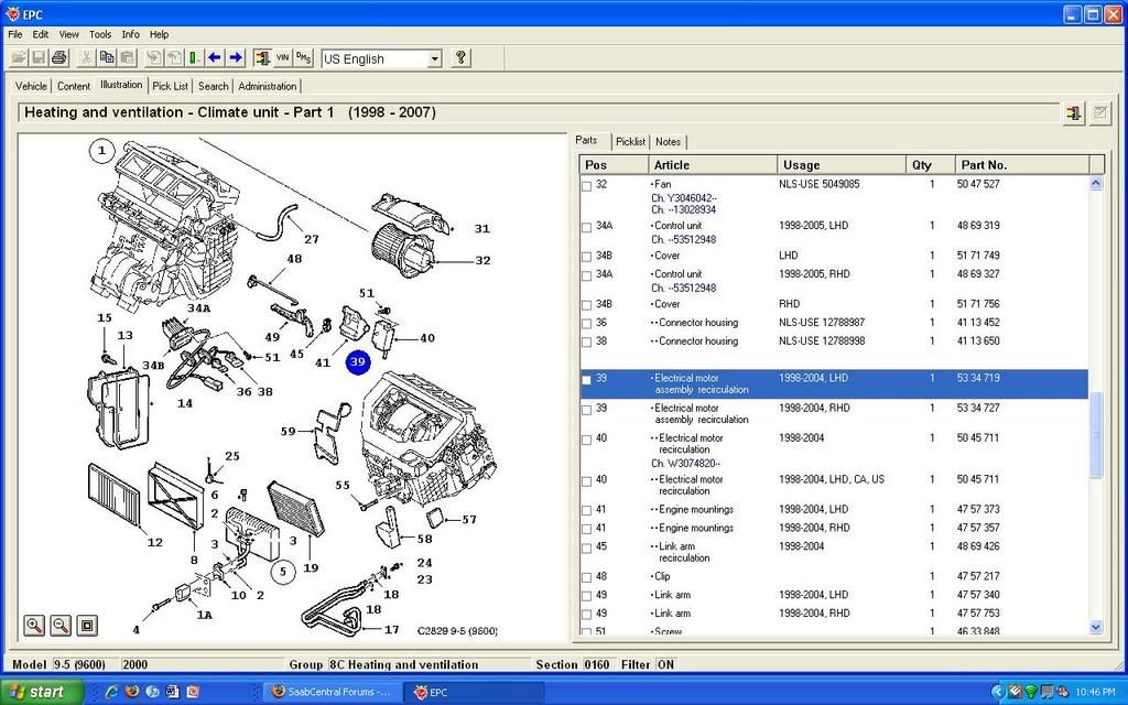 Recirculation Motor problem (Code 21). | SaabCentral Forums