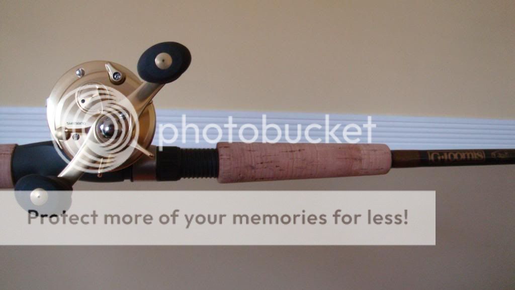 Shimano Calcutta Conquest 300 (Japanese) NIB & G. Loomis Swimbait Rod ...